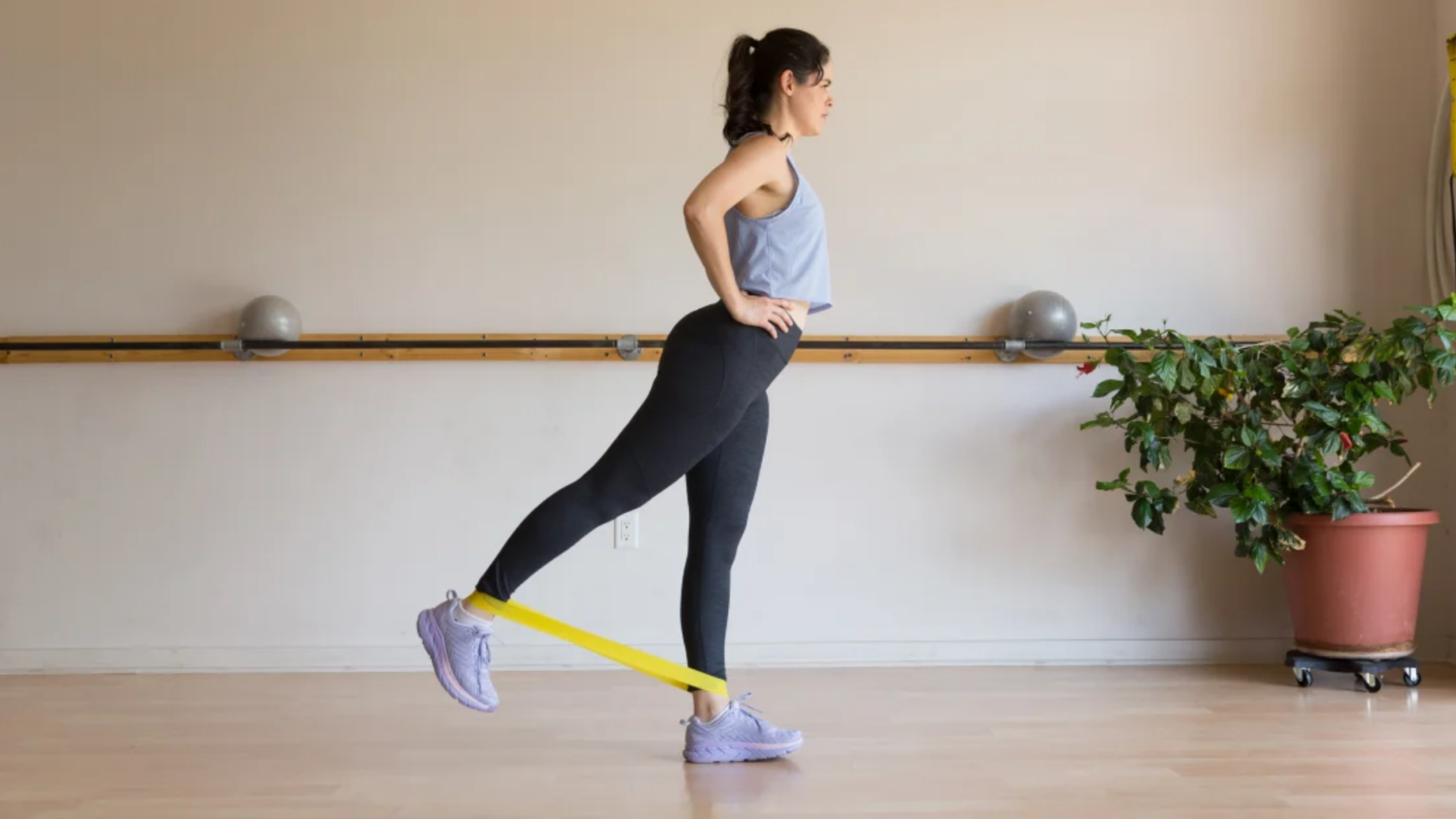 Standing Hip Flexion Exercise for Strength and Flexibility – Merlin Health